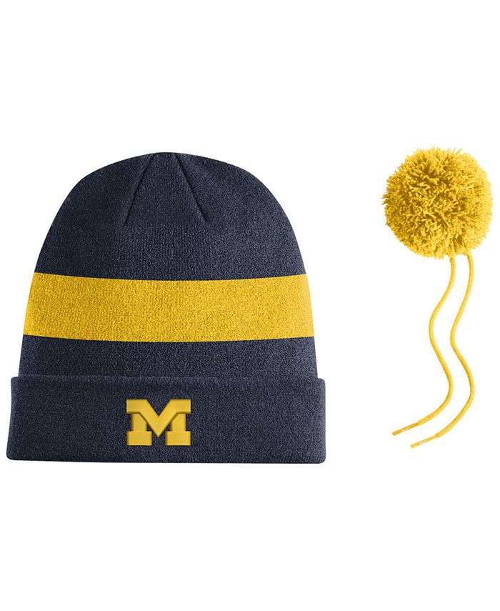 Nike Michigan Wolverines Sideline Knit Hat - Macy's