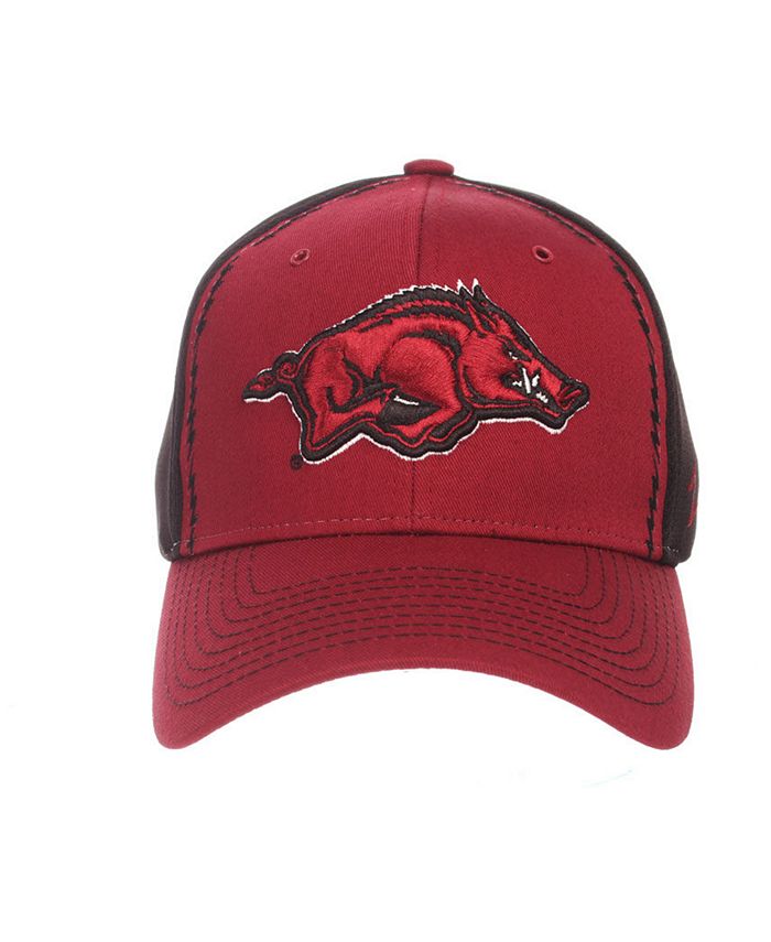 Zephyr Arkansas Razorbacks Pattern Pipe Stretch Cap - Macy's