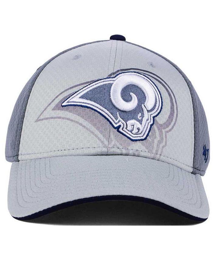 '47 Brand Los Angeles Rams Greyscale Contender Flex Cap - Macy's