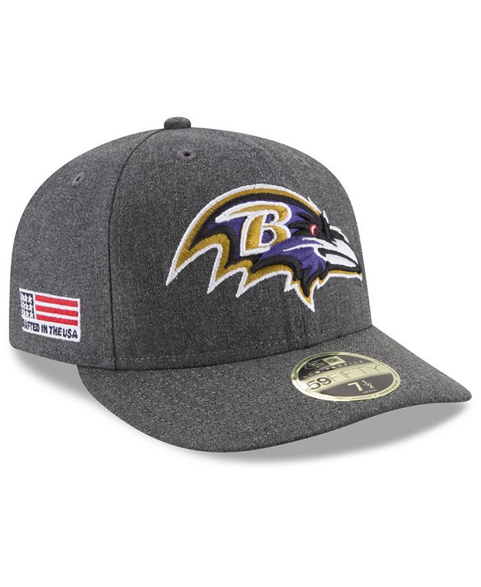 New Era Baltimore Ravens Crafted In America Low Profile 59FIFTY Fitted ...