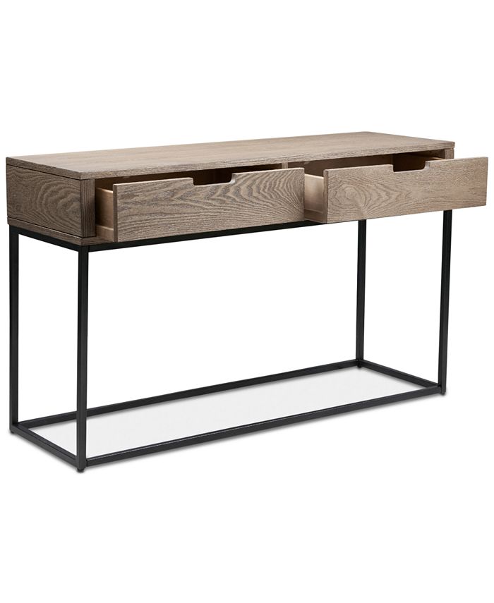 Furniture Malibu Console Table - Macy's
