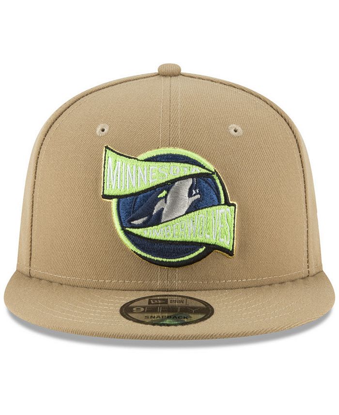 New Era Minnesota Timberwolves Team Banner 9FIFTY Snapback Cap - Macy's