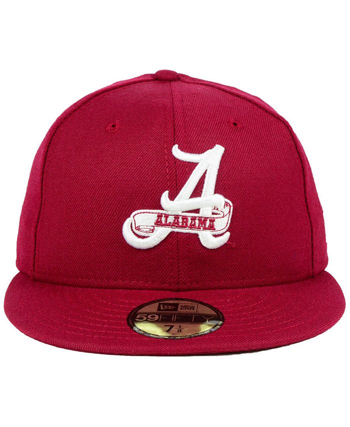 New Era Alabama Crimson Tide Vault 59FIFTY Fitted Cap - Macy's