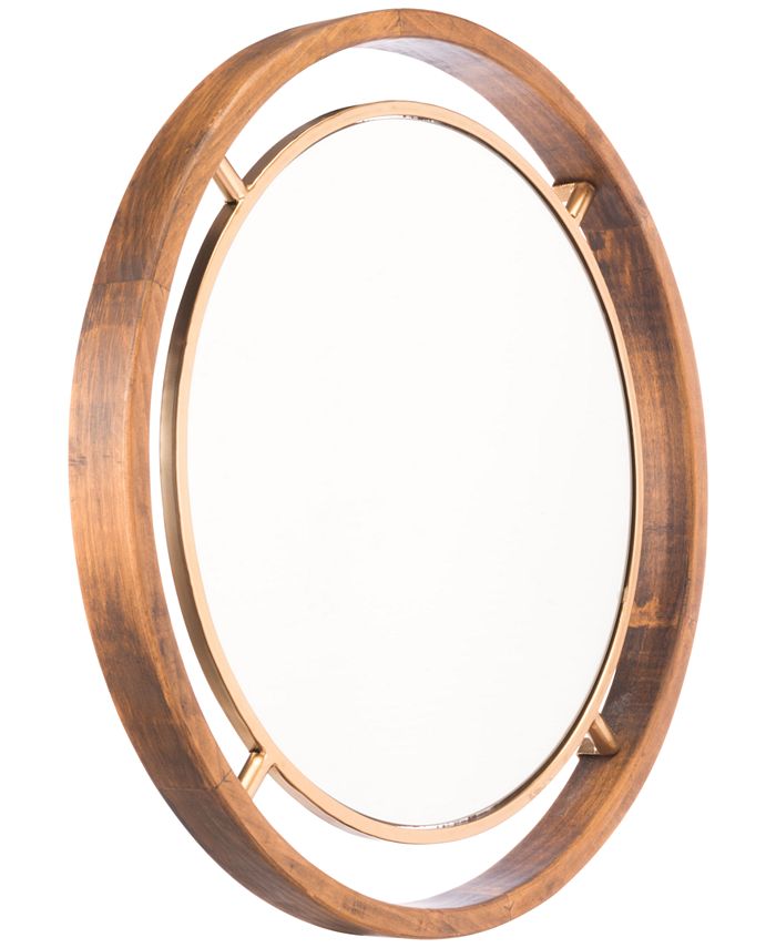 Zuo Round Floating Mirror - Macy's
