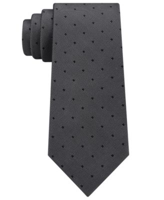 Calvin Klein Men's Mirror Dot Silk Tie - Macy's