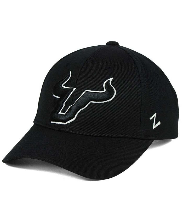 Zephyr South Florida Bulls Black & White Competitor Cap - Macy's