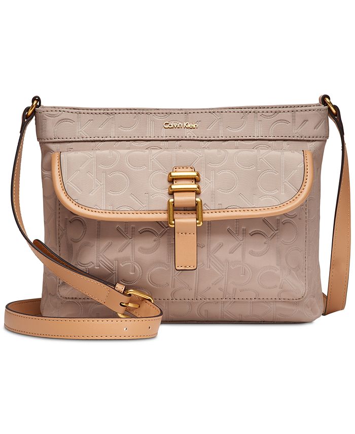Calvin Klein Bailey Small Nylon Crossbody - Macy's