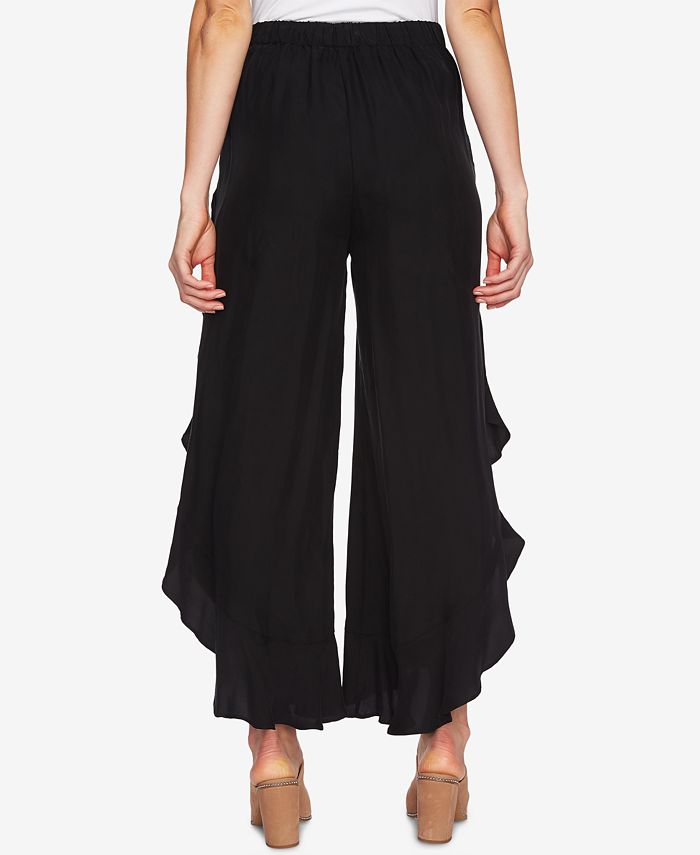 1.STATE Ruffled Wide-Leg Pants - Macy's