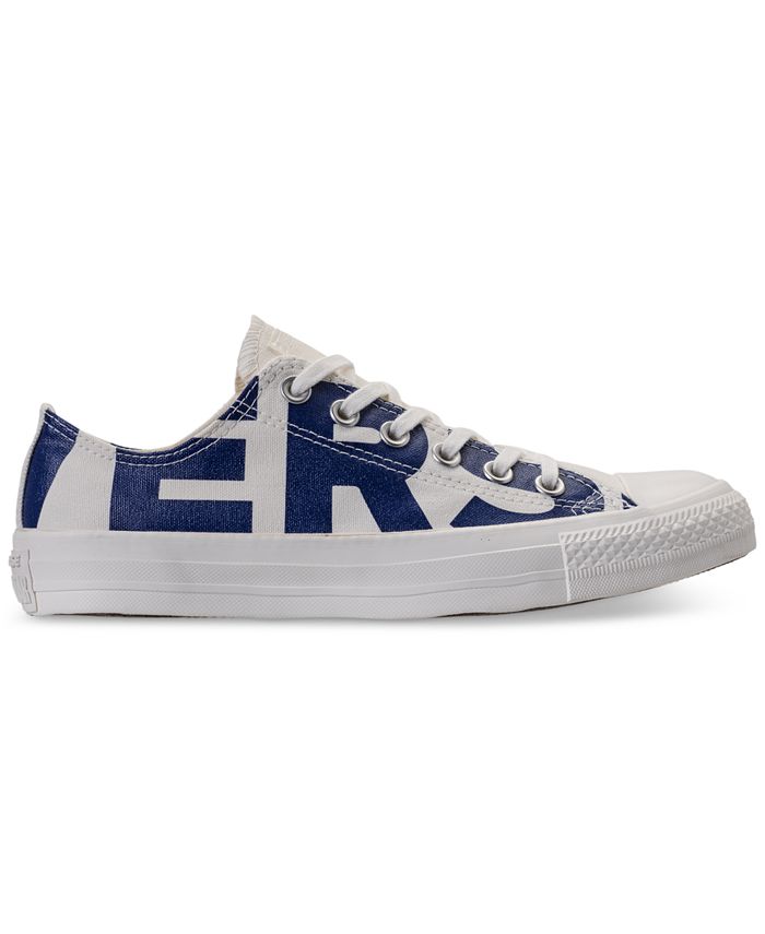 Converse Men's Chuck Taylor All Star Wordmark Low Top Casual Sneakers ...