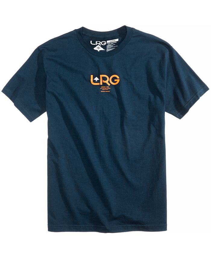 LRG Men's Roots People Logo-Print T-Shirt - Macy's