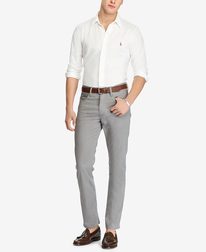 Polo Ralph Lauren Men's Big & Tall Stretch Classic-Fit Pants - Macy's