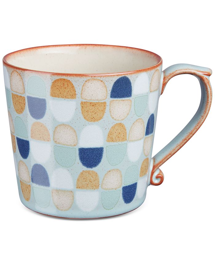 Denby Dinnerware, Heritage Pavilion Accent Large Mug - Macy's