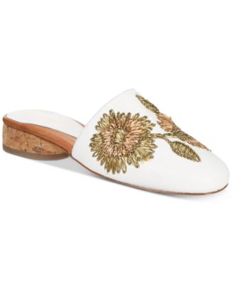 Andre Assous Lucia Embroidered Mules - Macy's
