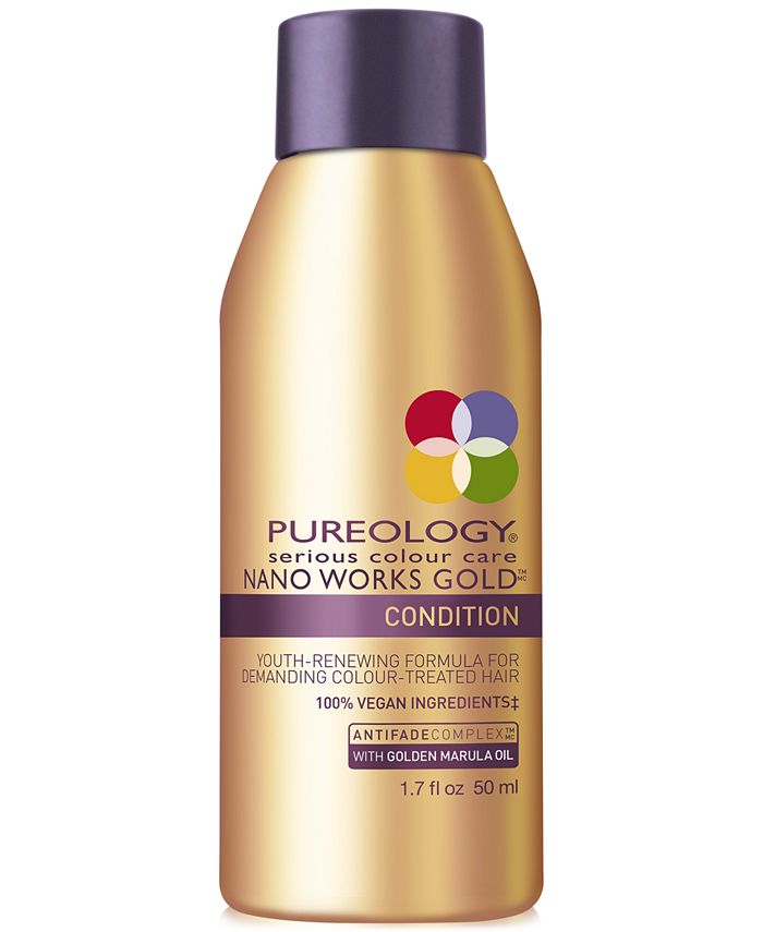 Pureology Nano Works Gold Conditioner, 1.7-oz., from PUREBEAUTY Salon ...
