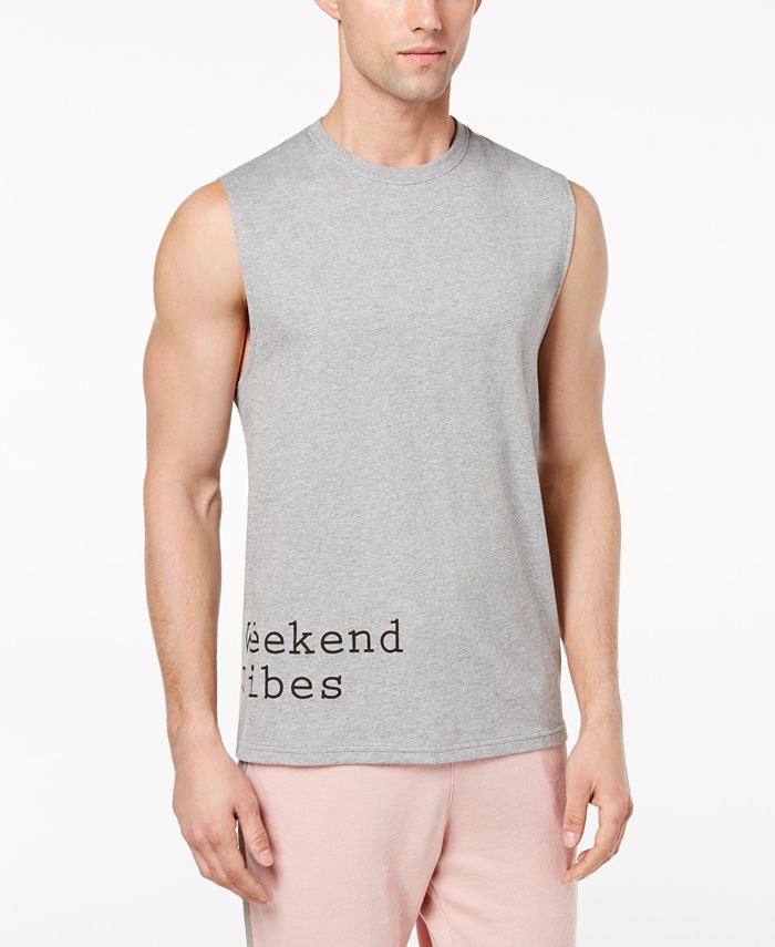 Bar III Men's Graphic Tank Top, Created for Macy's - Macy's
