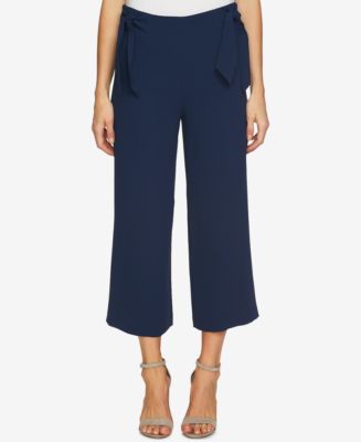 CeCe Wide-Leg Soft Pants - Macy's