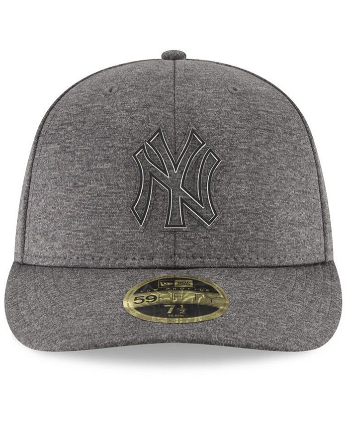 New Era New York Yankees Clubhouse Grey Low Profile 59FIFTY Fitted Cap ...