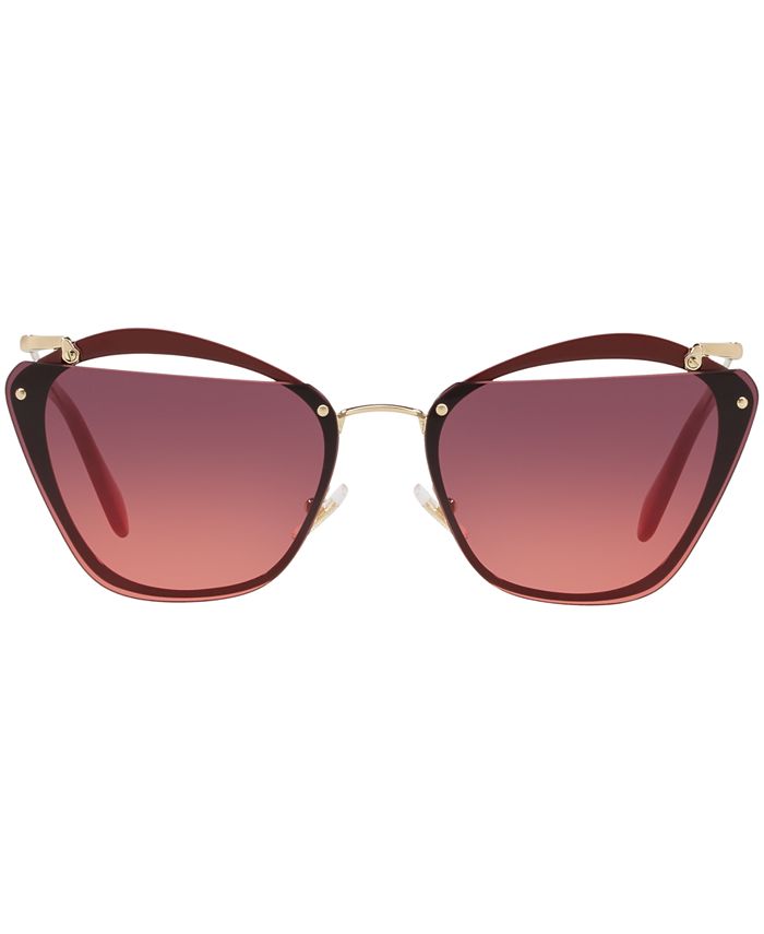 MIU MIU Sunglasses, MU 54TS & Reviews - Sunglasses by Sunglass Hut ...