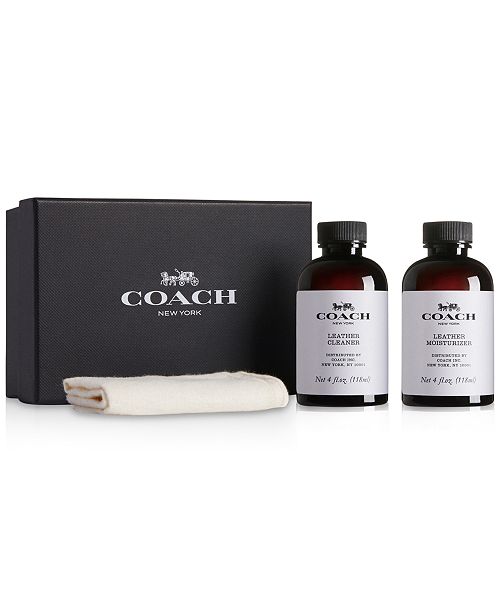 COACH Leather Cleaner Product Care Set & Reviews - Handbags ...