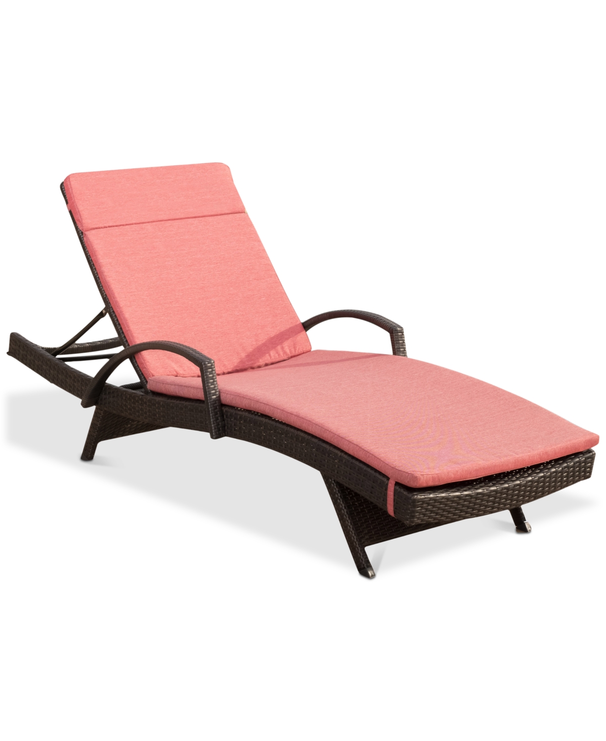 Click here for Maui Outdoor Chaise Lounge - Brown prices