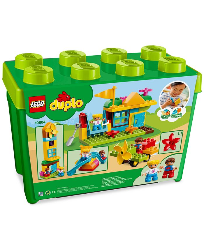 LEGO® Duplo Large Playground Brick Box 10864 - Macy's