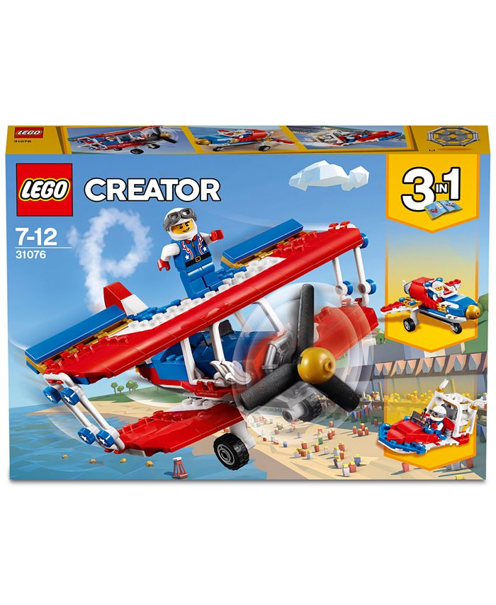 LEGO® Creator Daredevil Stunt Plane 31076 - Macy's