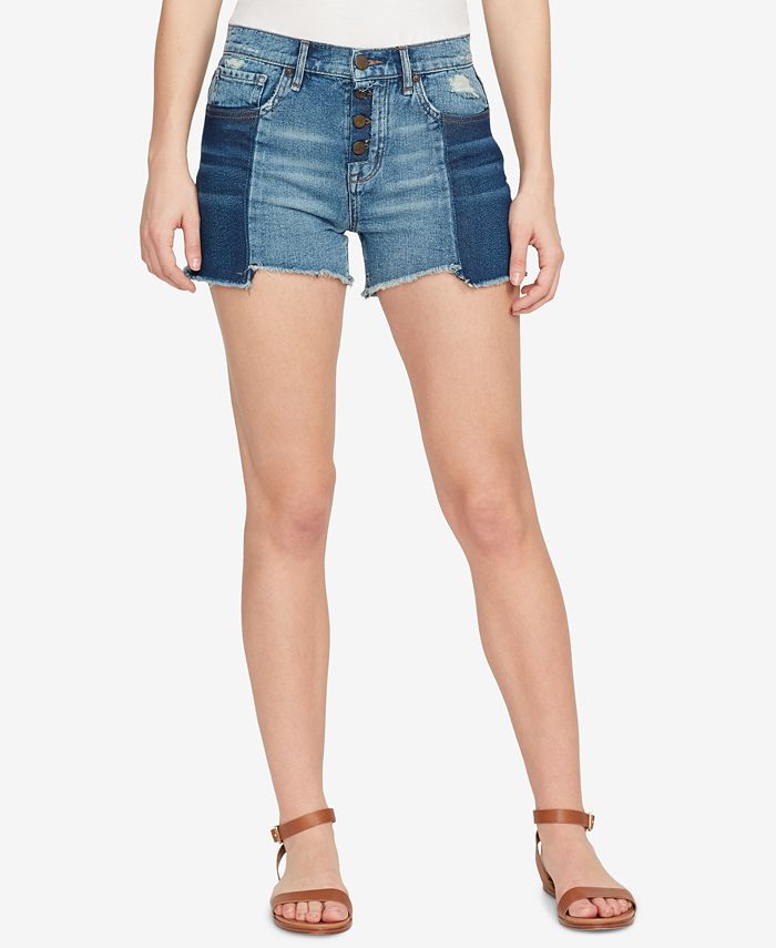 WILLIAM RAST Cotton Colorblocked Shorts - Macy's