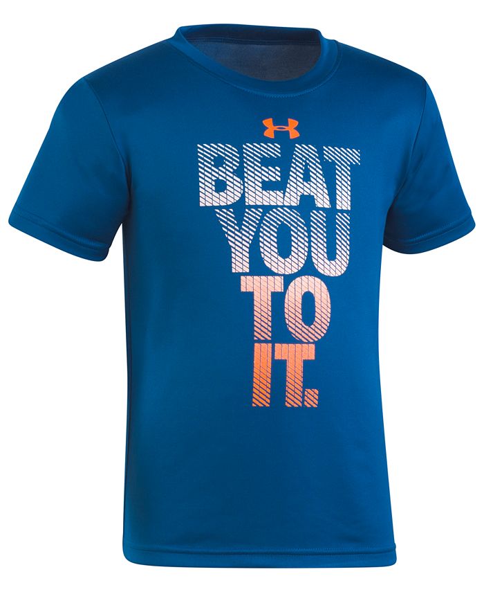 Under Armour Graphic-Print T-Shirt, Little Boys - Macy's