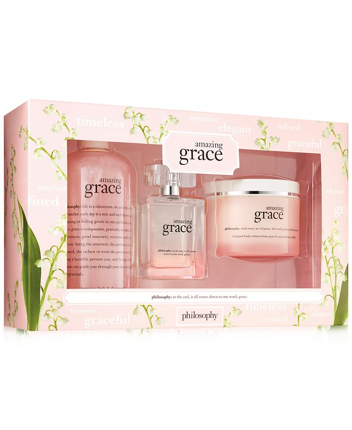 Philosophy 3 Pc Amazing Grace Eau De Parfum T Set Macys