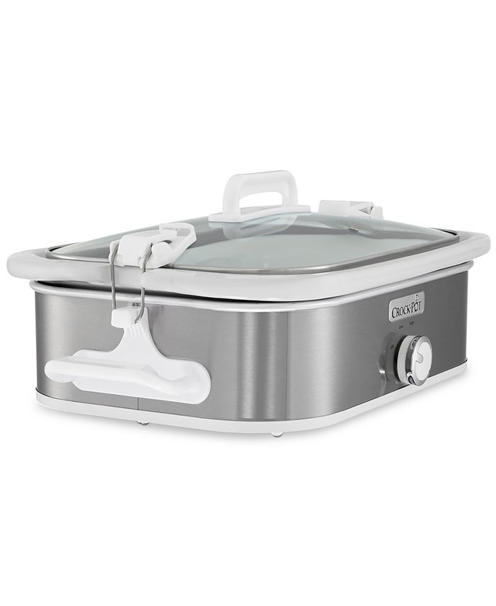 Crock-Pot 3.5-Quart Manual Casserole Crock™ Slow Cooker, Stainless ...