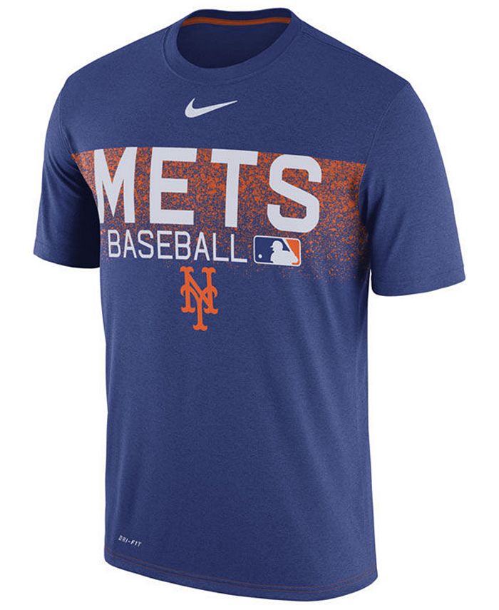 Nike Men's New York Mets Authentic Legend Team Issue T-Shirt - Macy's