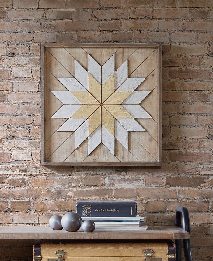 JLA Home INK+IVY Solis Wood Wall Decor - Macy's