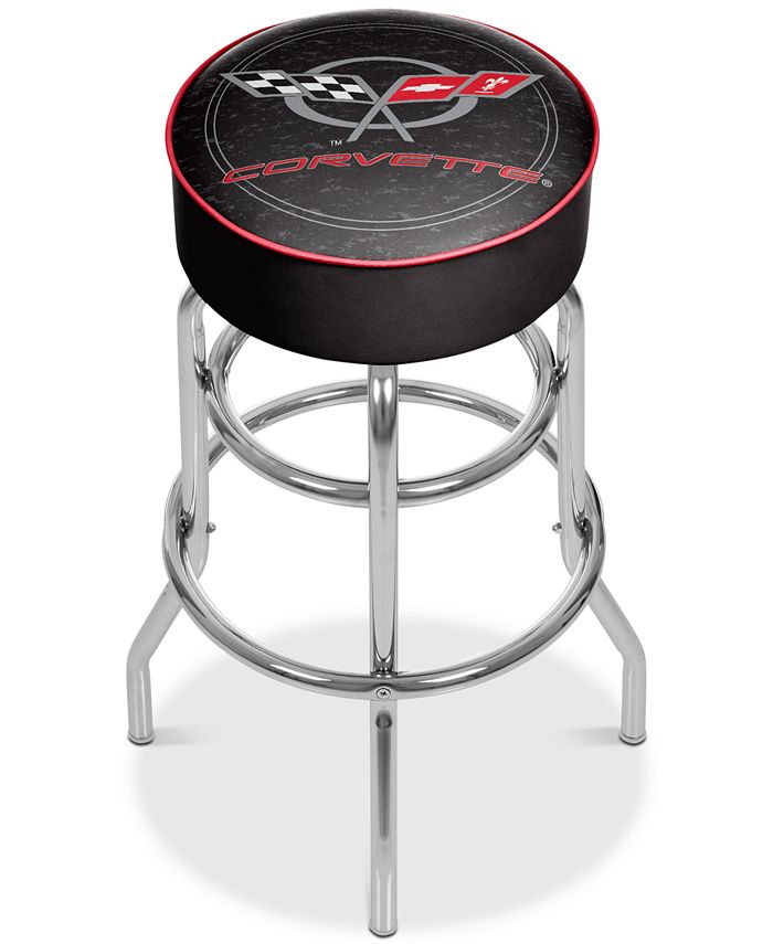 Furniture Corvette C5 Padded Bar Stool - Macy's
