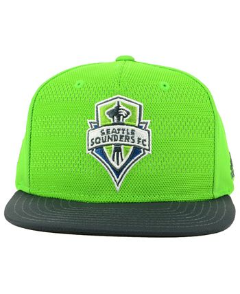 adidas Seattle Sounders FC Authentic Snapback Cap - Macy's