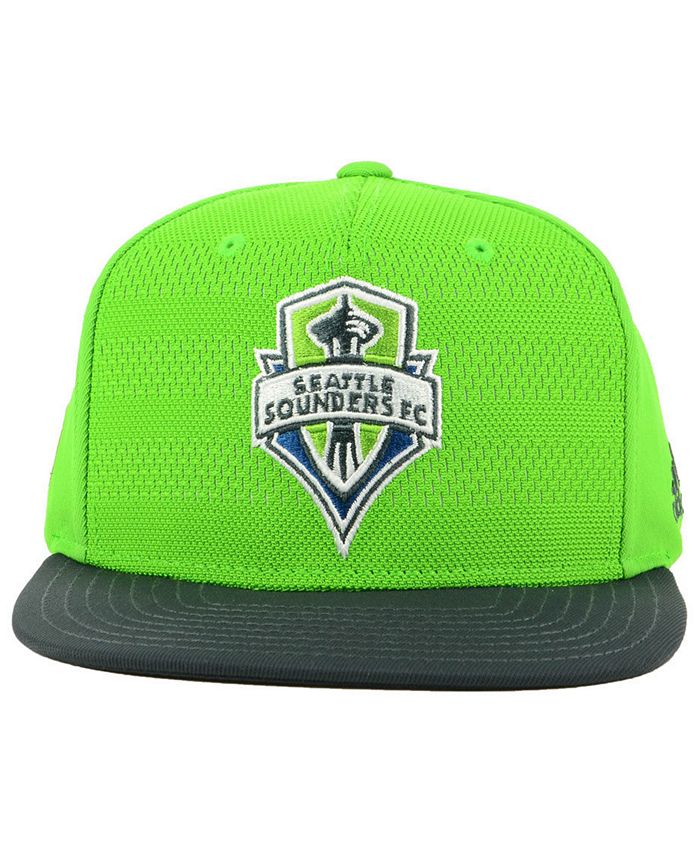 adidas Seattle Sounders FC Authentic Snapback Cap - Macy's