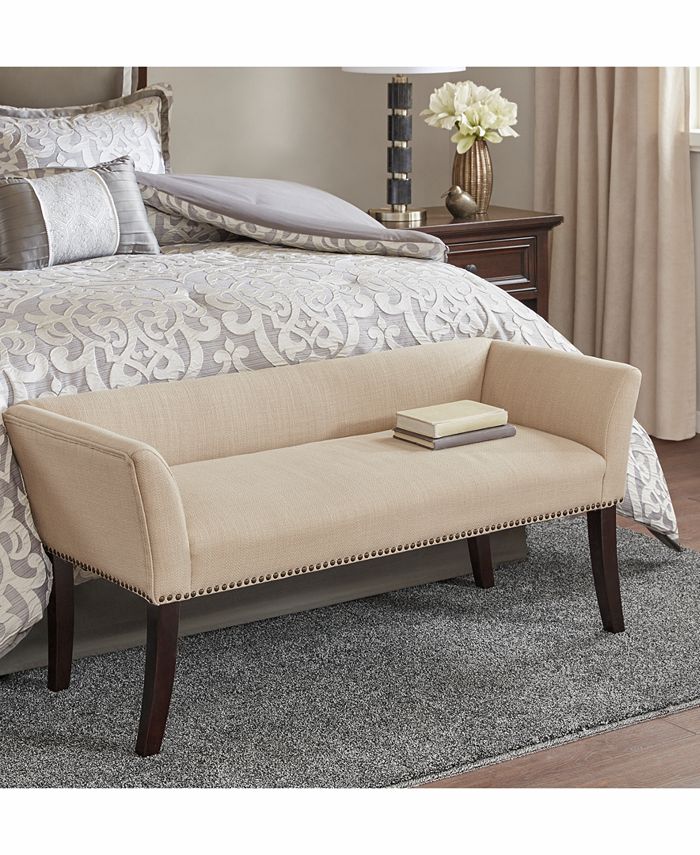 Furniture Achilles Accent Bench - Macy's