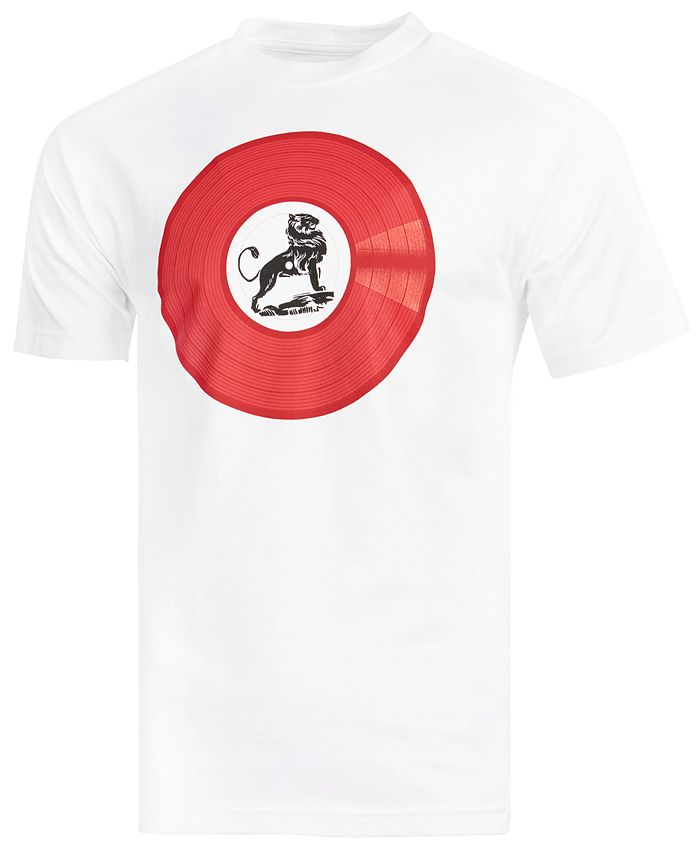 LRG Men's Lion Rock Vinyl Graphic-Print T-Shirt - Macy's