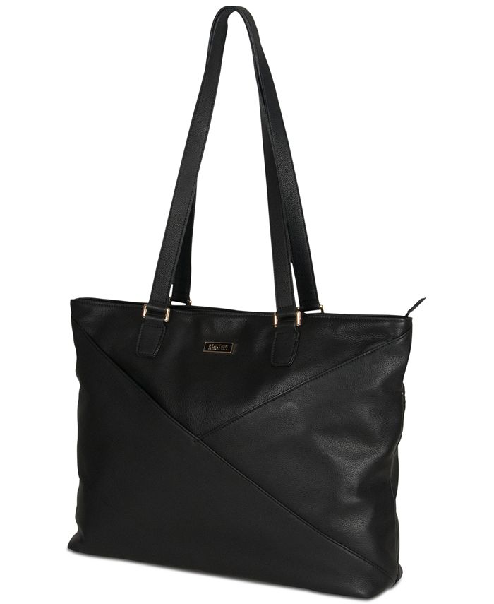 Kenneth Cole Reaction McGote 15" Leather Computer Business Tote - Macy's