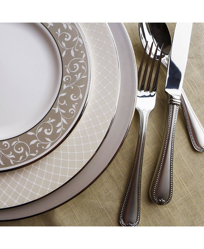 Lenox Vintage Jewel Frost Flatware Collection - Macy's