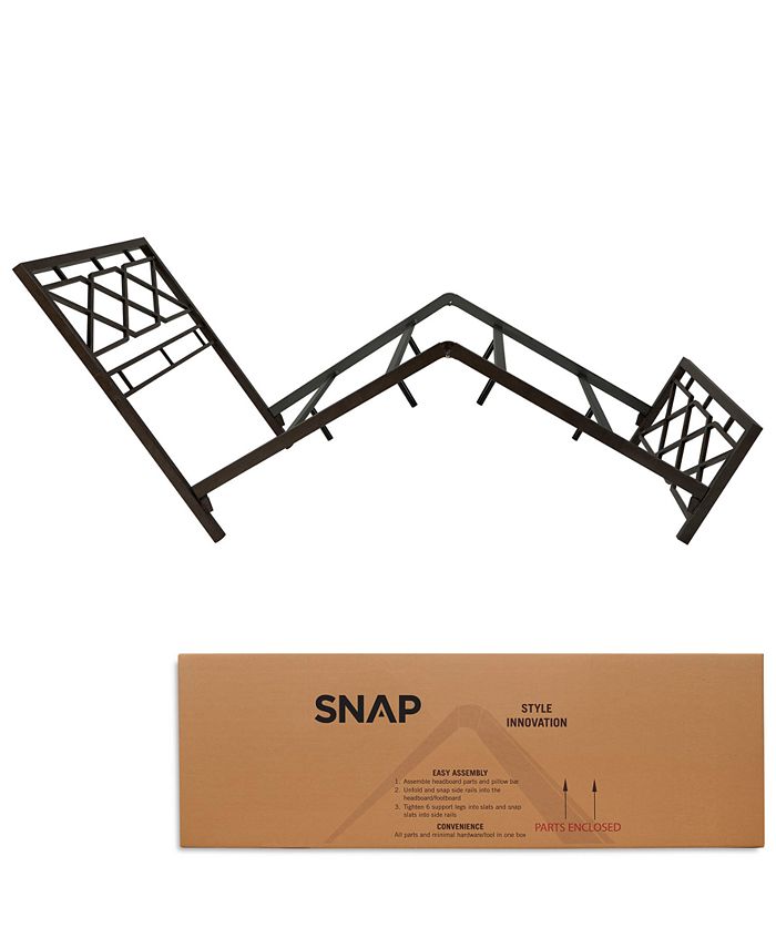 BLUSH & BRASS Alpine-King Snap Bed, Quick Ship - Macy's