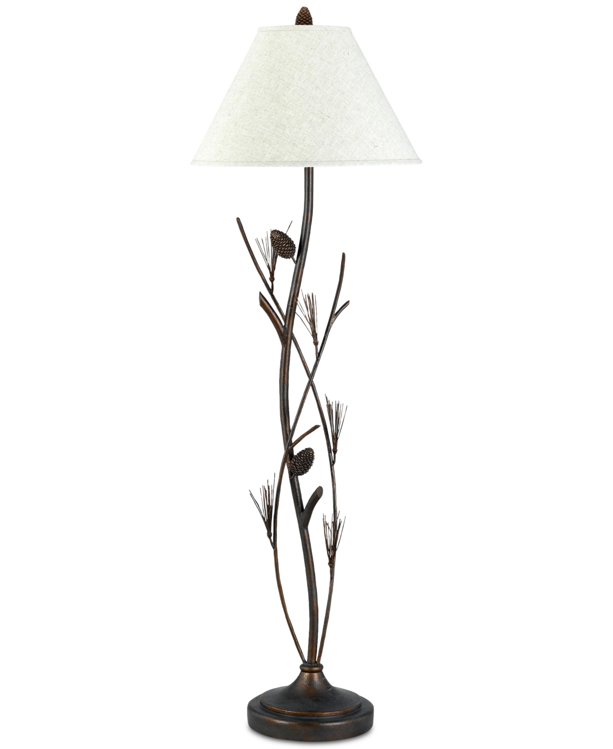 Click here for Cal Lighting 150W 3-Way Pine Twig Iron Floor Lamp... prices