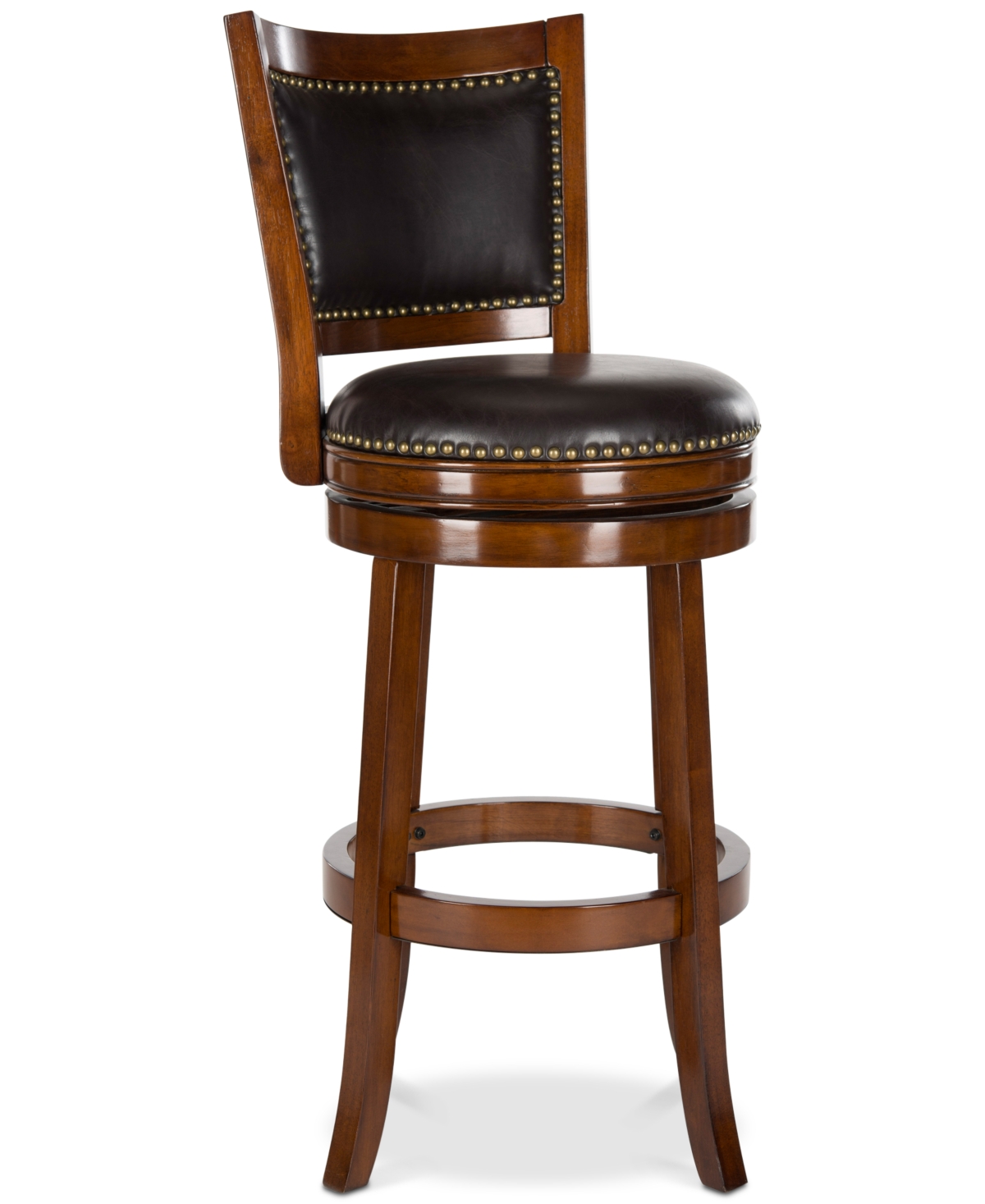 Click here for Idaline Walnut Swivel Bar Stool prices