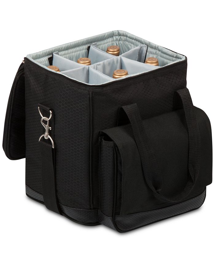 Oniva Legacy® by Picnic Time Cellar 6-Bottle Wine Carrier & Cooler Tote ...