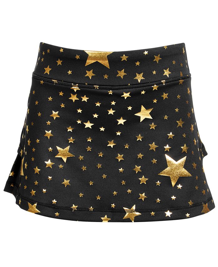 Ideology Little Girls Star-Print Tiered-Back Skort, Created for Macy's ...