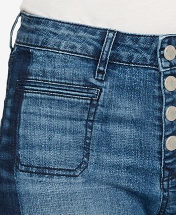 WILLIAM RAST High-Waisted Frayed-Cuff Skinny Jeans - Macy's