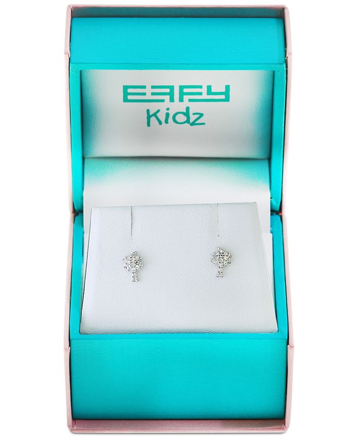 EFFY Collection EFFY® Kidz® Diamond Palm Tree Stud Earrings (1/10 ct. t ...