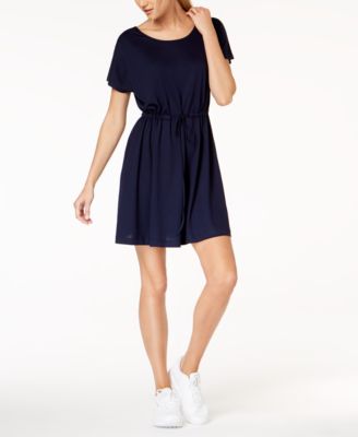 French Connection Ravenna Drawstring-Waist Dress - Macy's