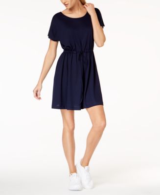 French Connection Ravenna Drawstring-Waist Dress - Macy's