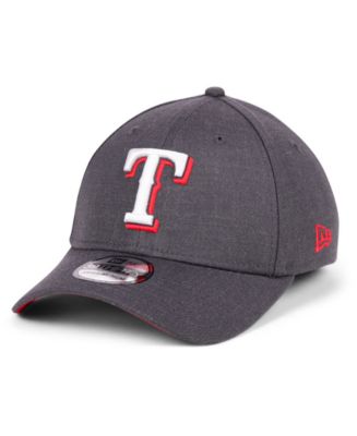 New Era Texas Rangers Charcoal Classic 39THIRTY Cap - Macy's