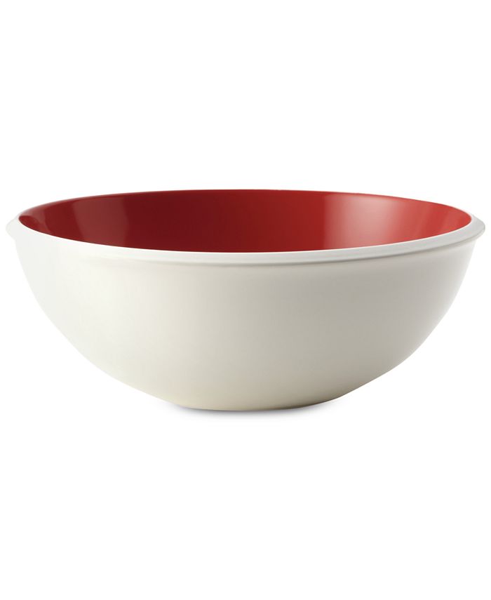Rachael Ray Rise Red Serving Bowl - Macy's